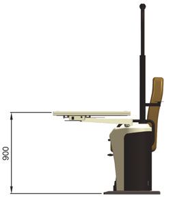 Рабочее место врача офтальмолога SIMPLEX 2 Frastema купить в Москве ...